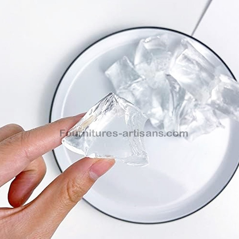 Cire gel fabrication bougie transparente